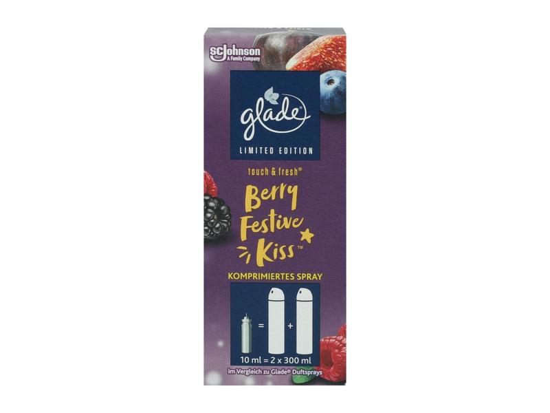 Glade Mini-Spray Nachfüller 10ml Berry Festive Kiss | Schnäppchen Kings ...